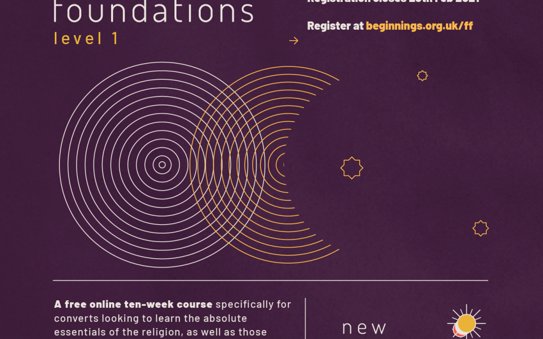 Firm Foundations Level 1 | New Beginnings