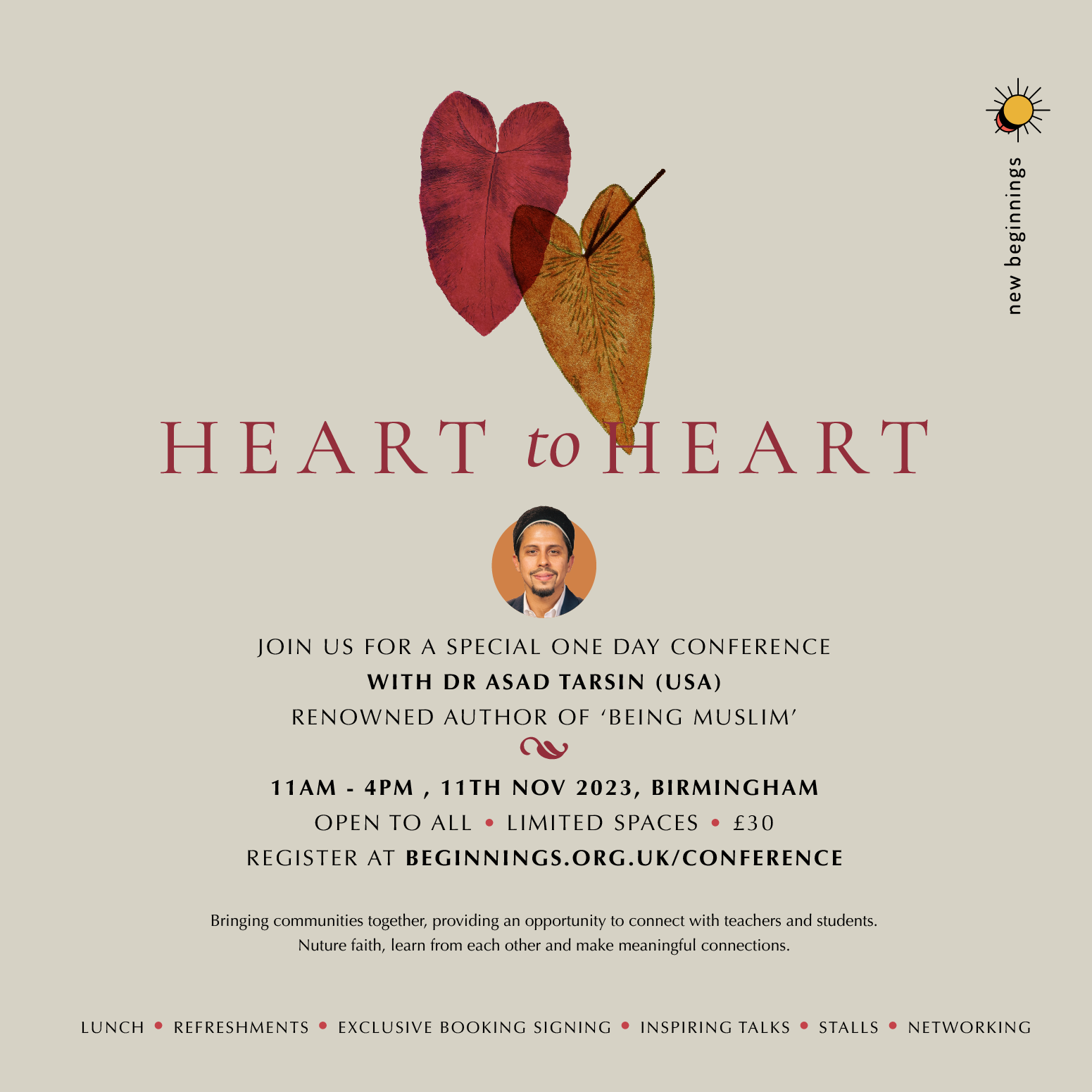 Heart to Heart Conference - New Beginnings